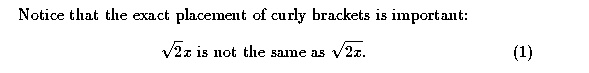 LaTeX Lesson 4: Mathematics in LaTeX